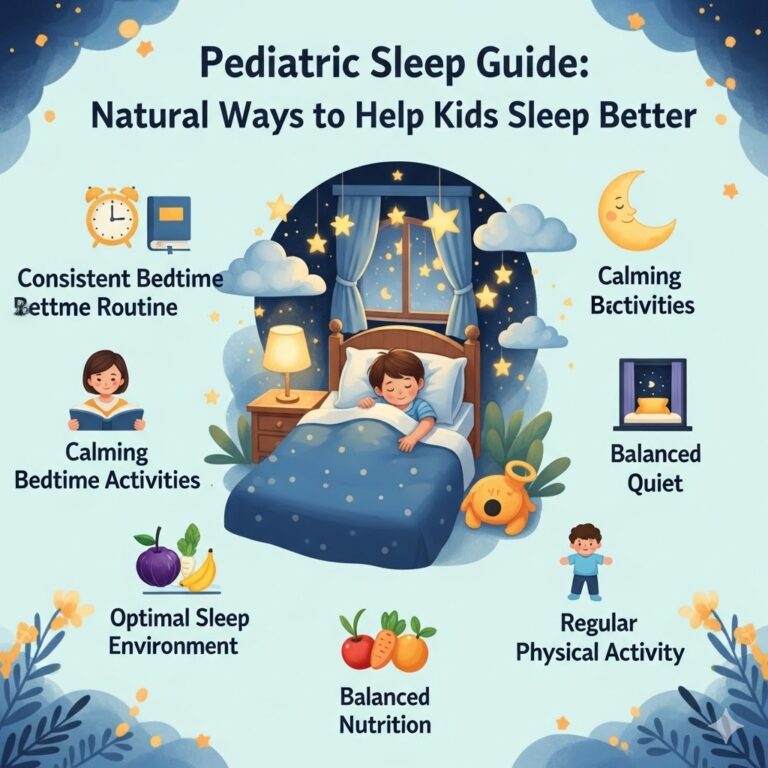 Pediatric Sleep Guide: Natural Ways to Help Kids Sleep Better